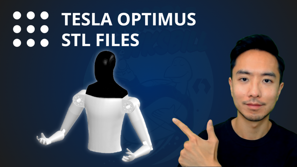 Tesla Optimus Robot STL Files - Kevin Wood